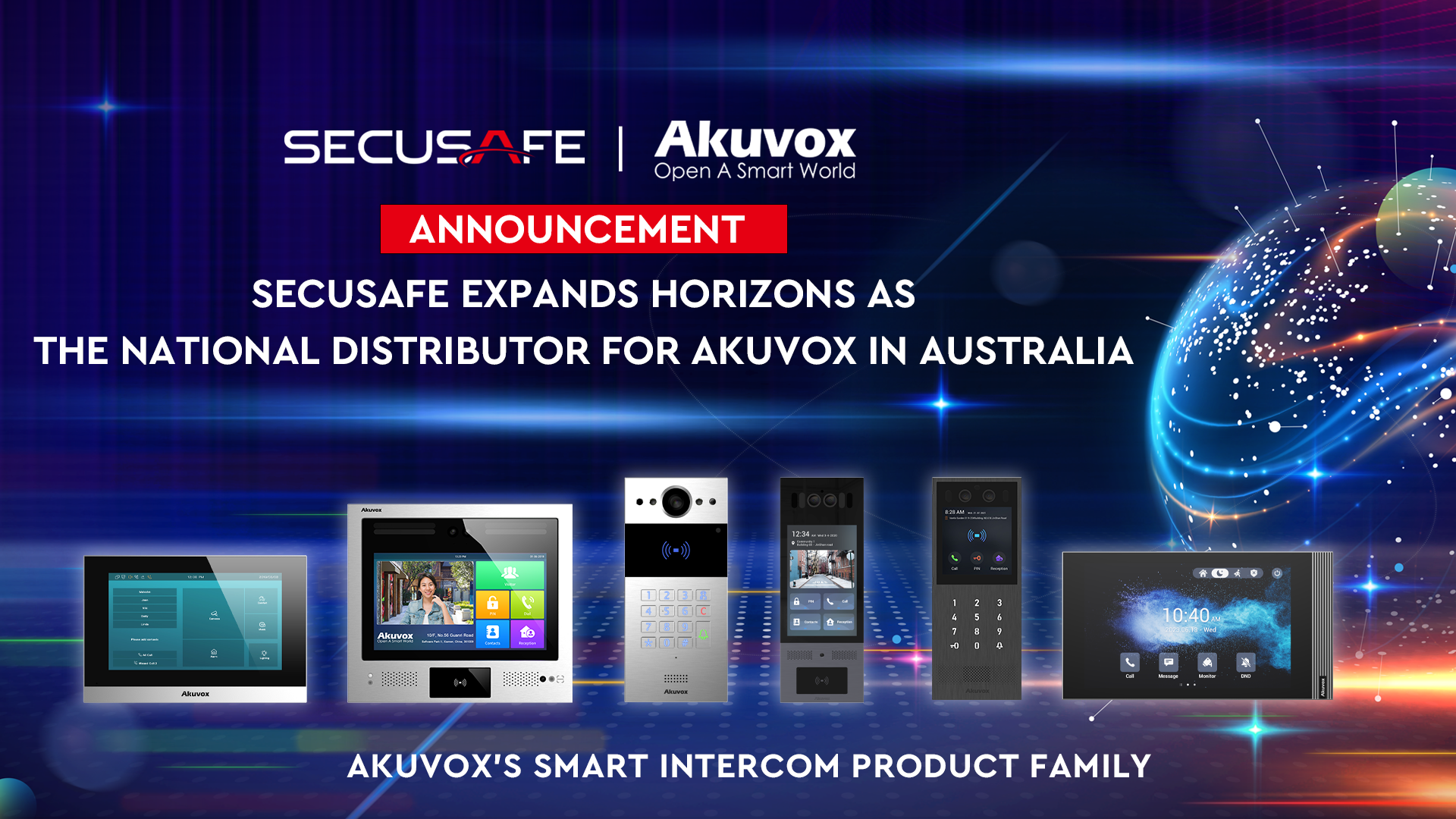 SecuSafe Expands Horizons as the National Distributor for Akuvox in Au ...