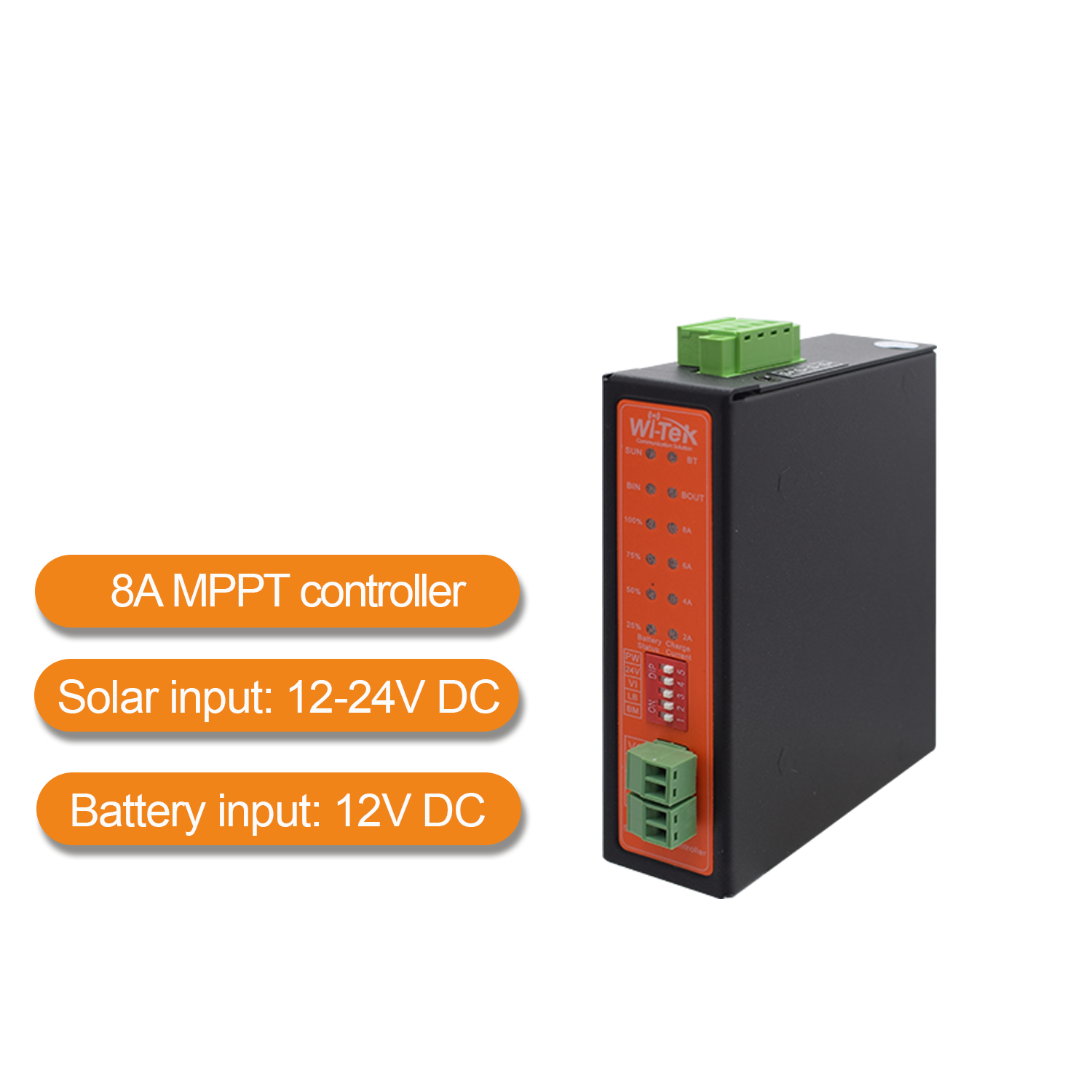 WI-TEK SMART SOLAR CONTROLLER UPS POE SWITCH – SecuSafe AU