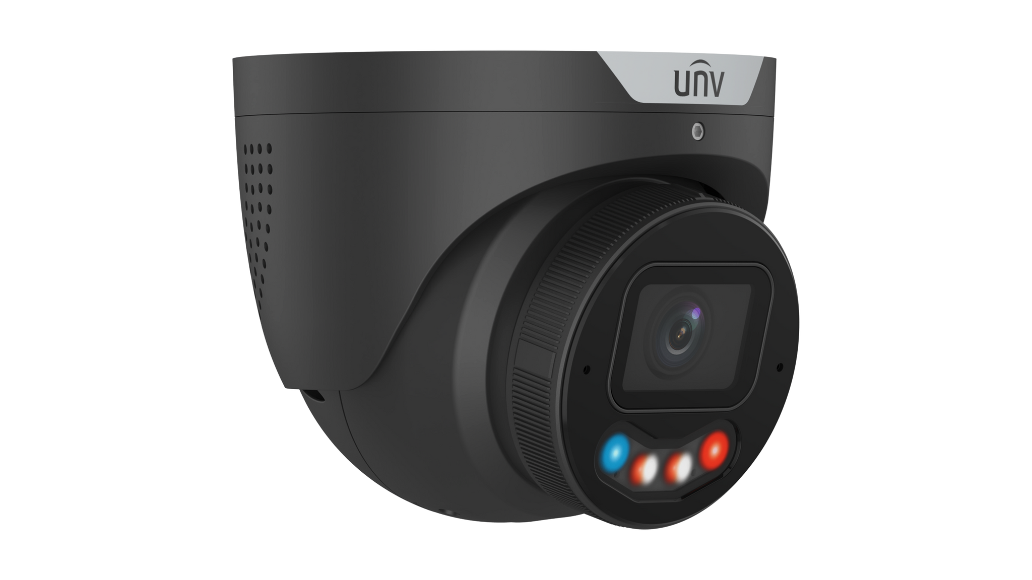 Uniview 6MP TriGuard OWLVIEW PLUS Turret FIXED LENS Camera Black ...