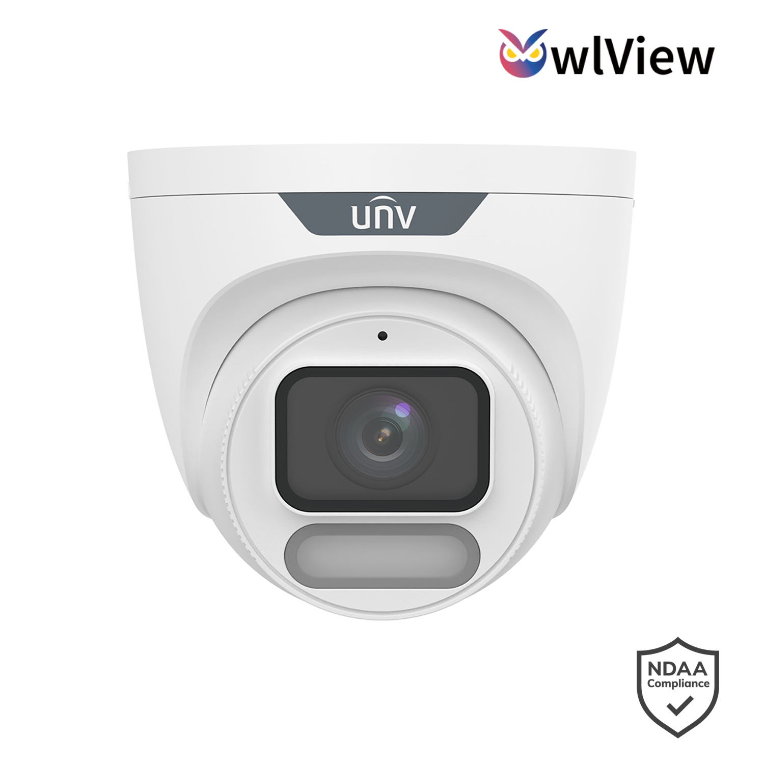 UNV 8MP OWLVIEW TURRET 2.8mm FIXED CAMERA – SecuSafe AU