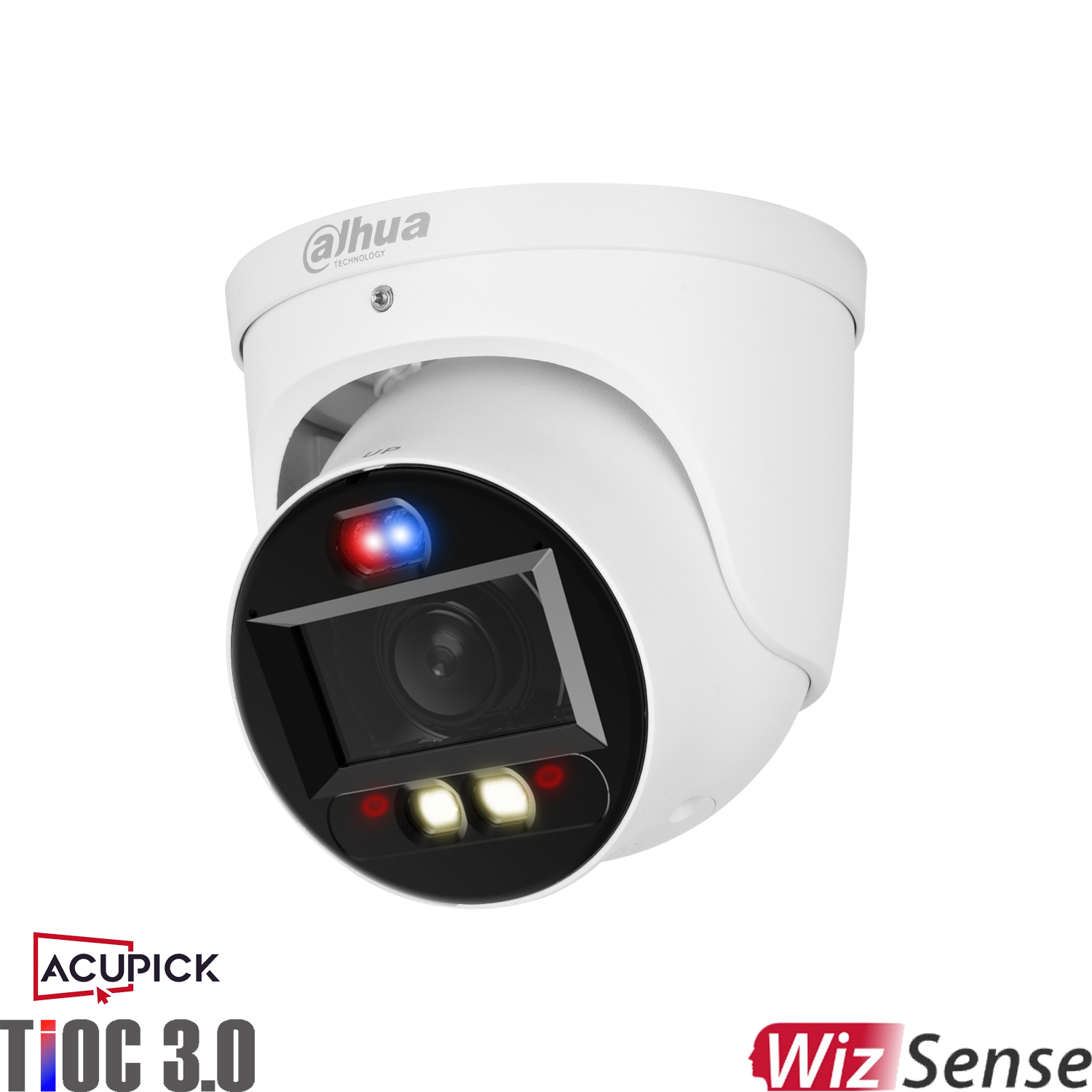 DAHUA 8MP TIOC ACUPICK TURRET MOTORISED CAMERA WHITE – SecuSafe AU