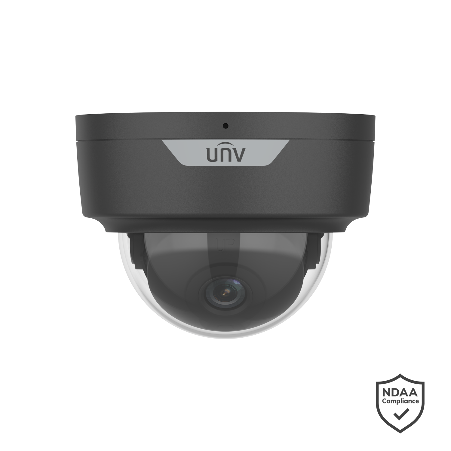 UNV 8MP FIXED IR DOME CAMERA BLACK – SecuSafe AU