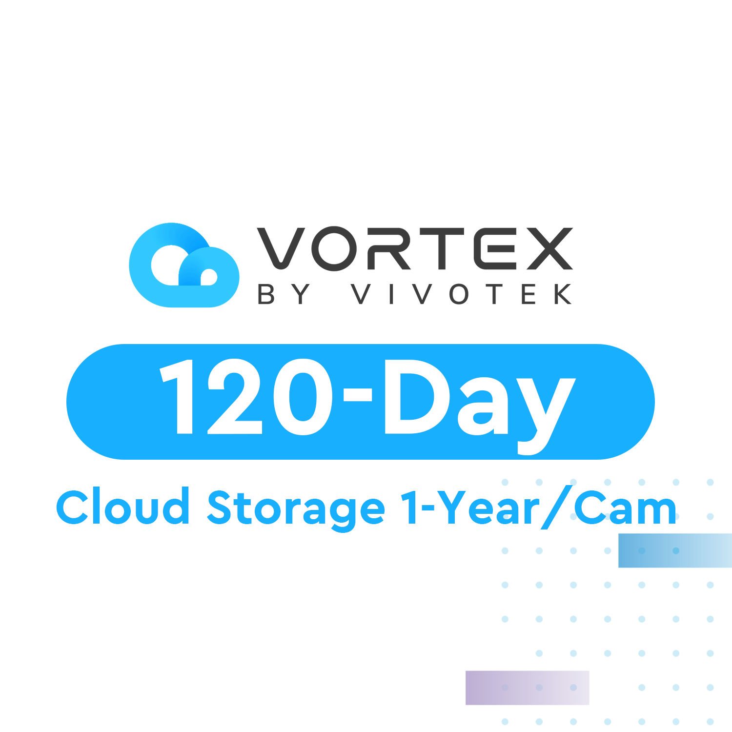 VORTEX 120-D CLOUD STORAGE 1-YEAR – SecuSafe AU